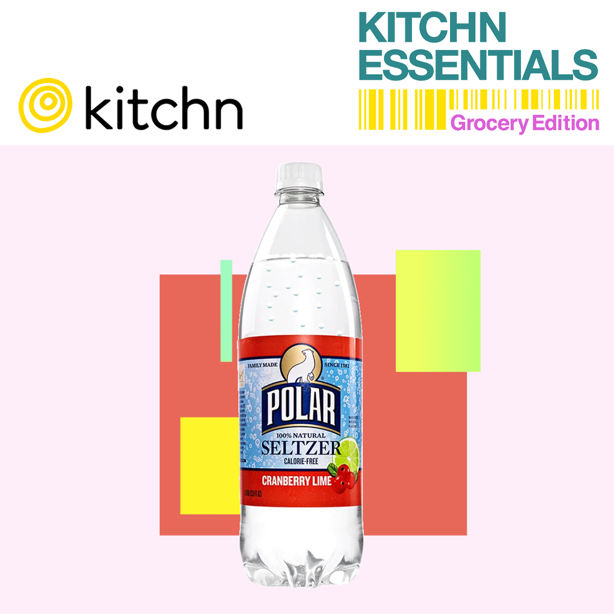 Polar Seltzer is essential according to editors at Kitchn